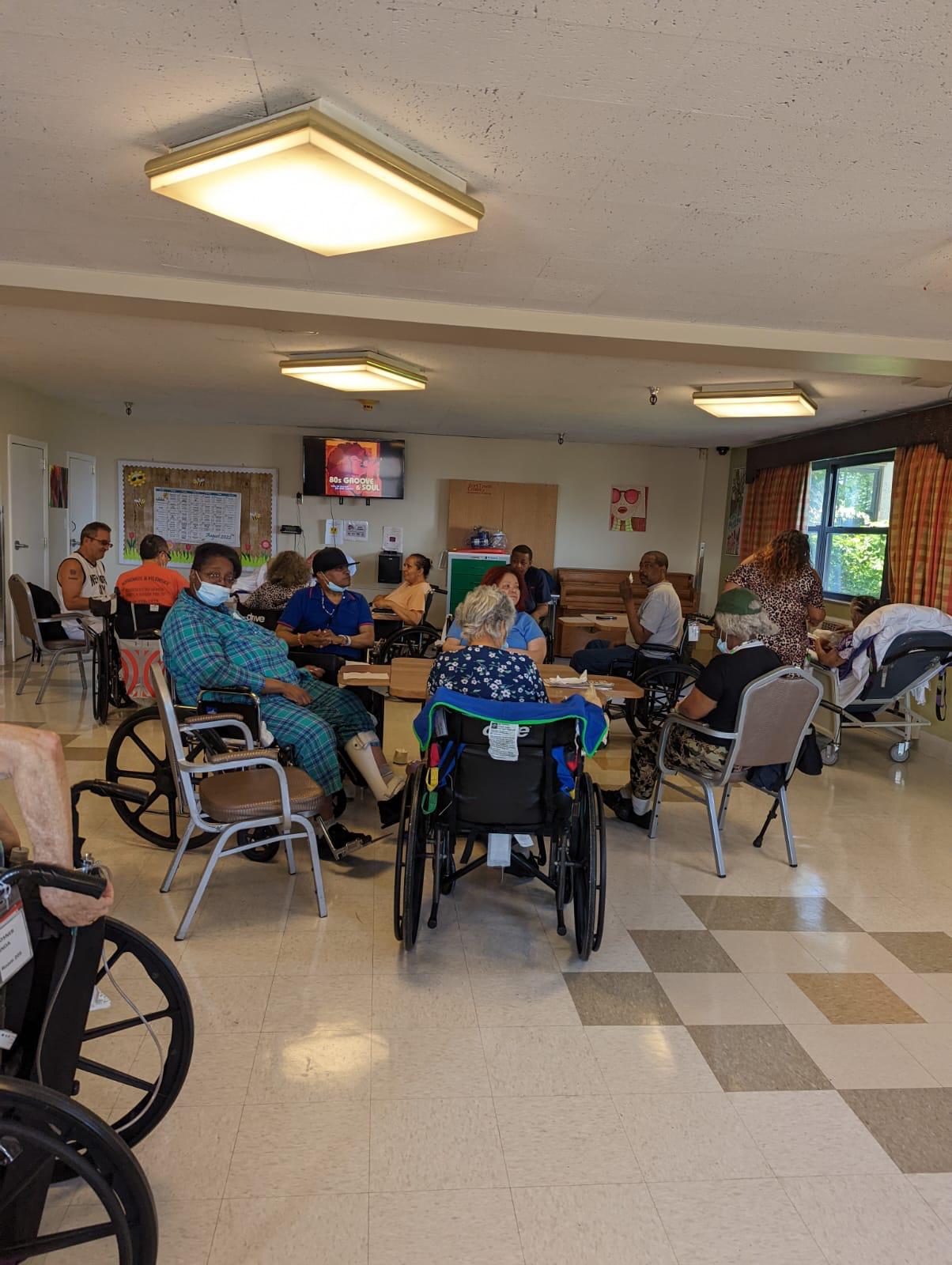 Yum – Chicken & Waffles – Fort Tryon Center for Rehabilitation & Nursing